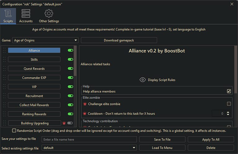 The Best Age Of Origins Bot | Free Download | All Devices